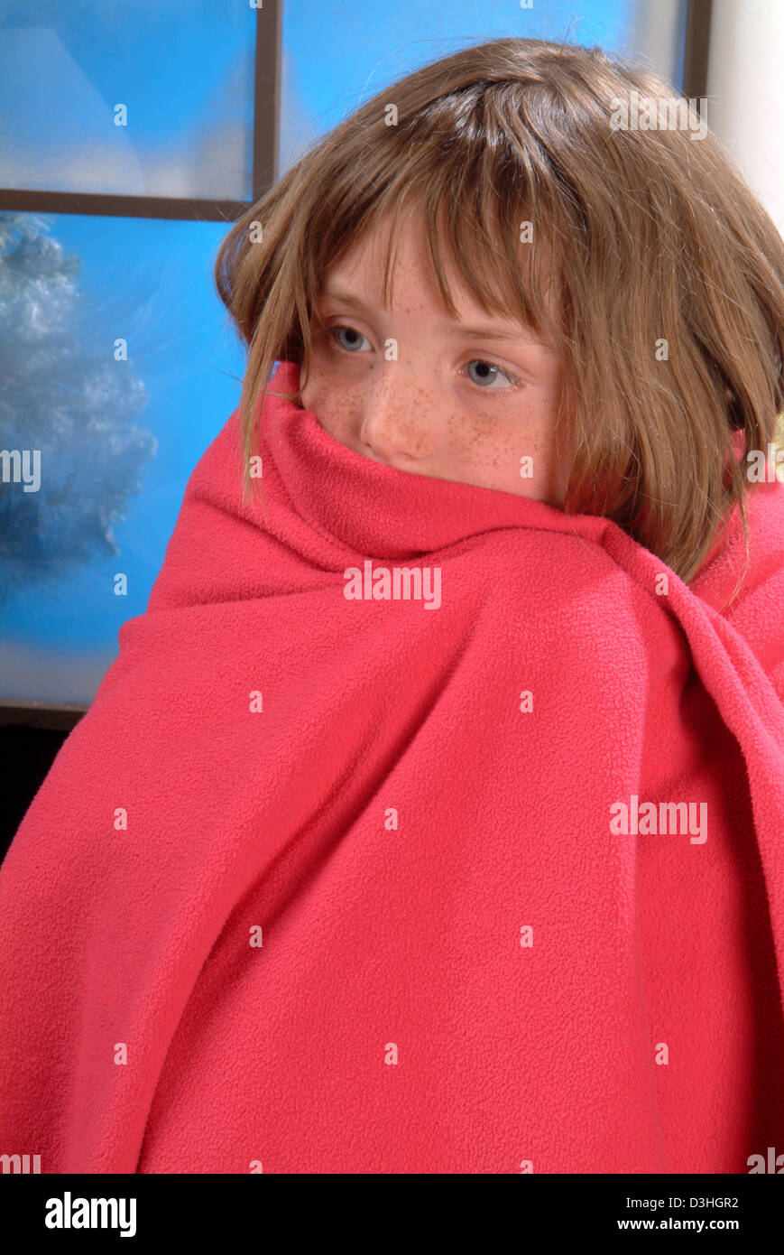 Goose bumps girl hi-res stock photography and images - Alamy