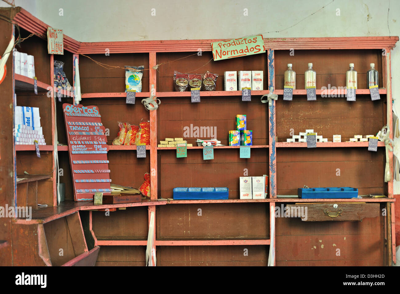 Ration shop, Trinidad, Cuba Stock Photo - Alamy