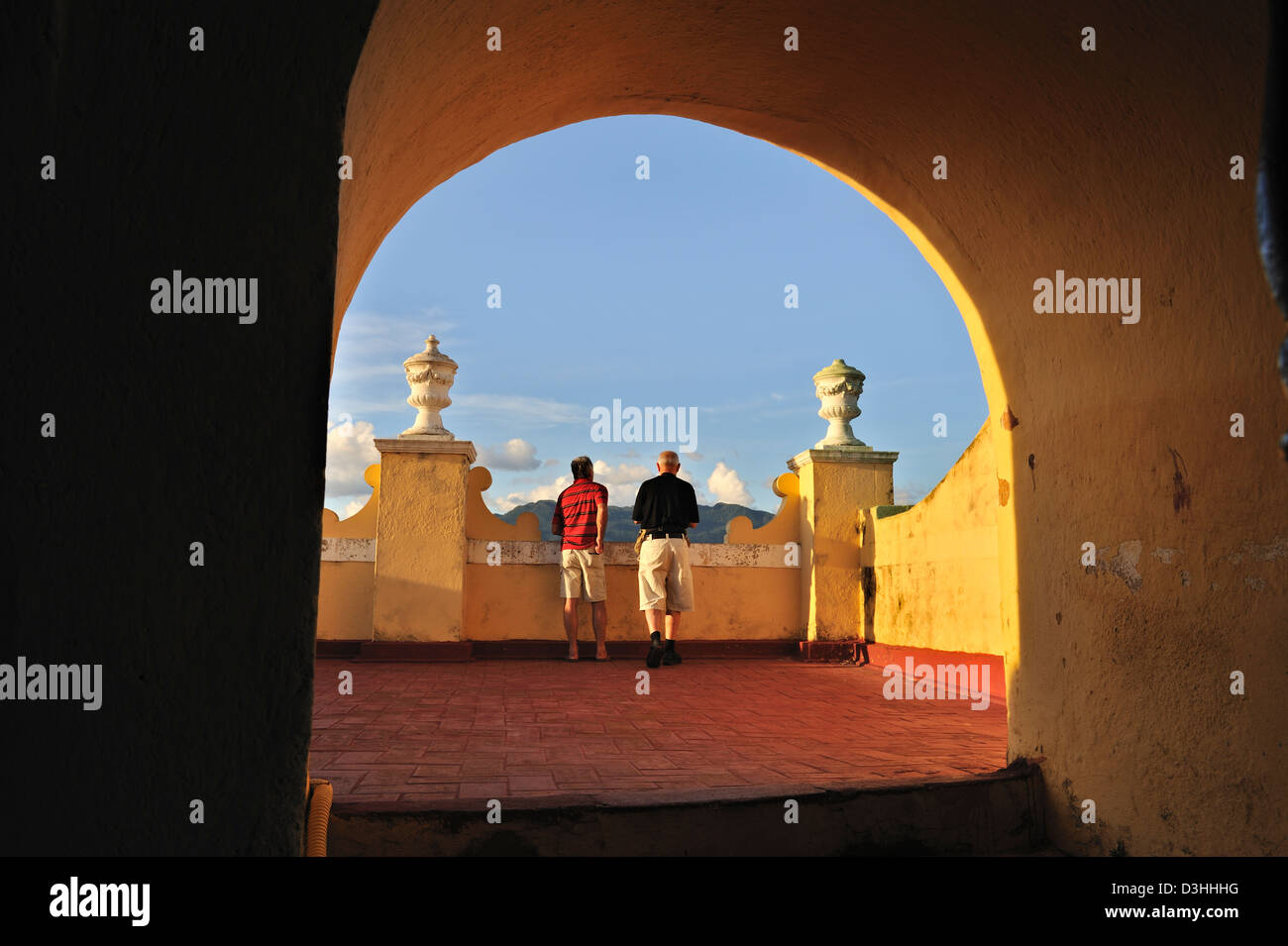 Viewing terrace of St Francis church, Trinidad, Cuba Stock Photo - Alamy