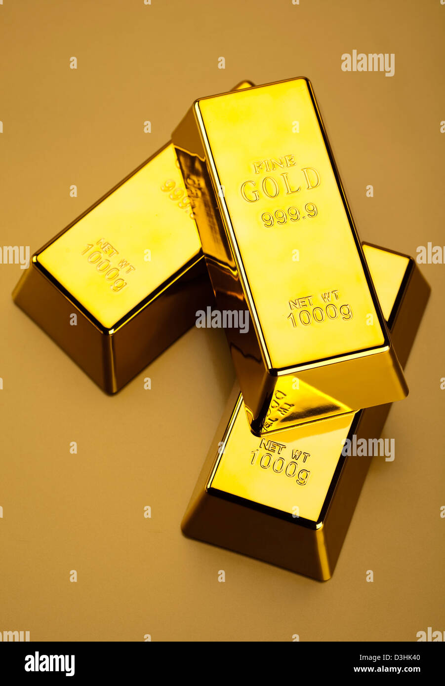 Gold bars background Stock Photo - Alamy