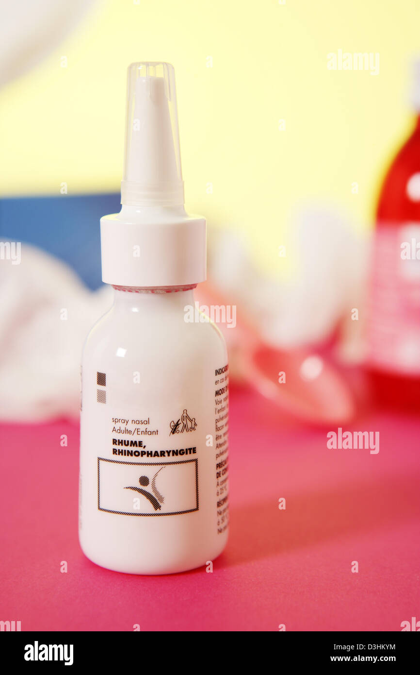 Coughing spray hi-res stock photography and images - Alamy