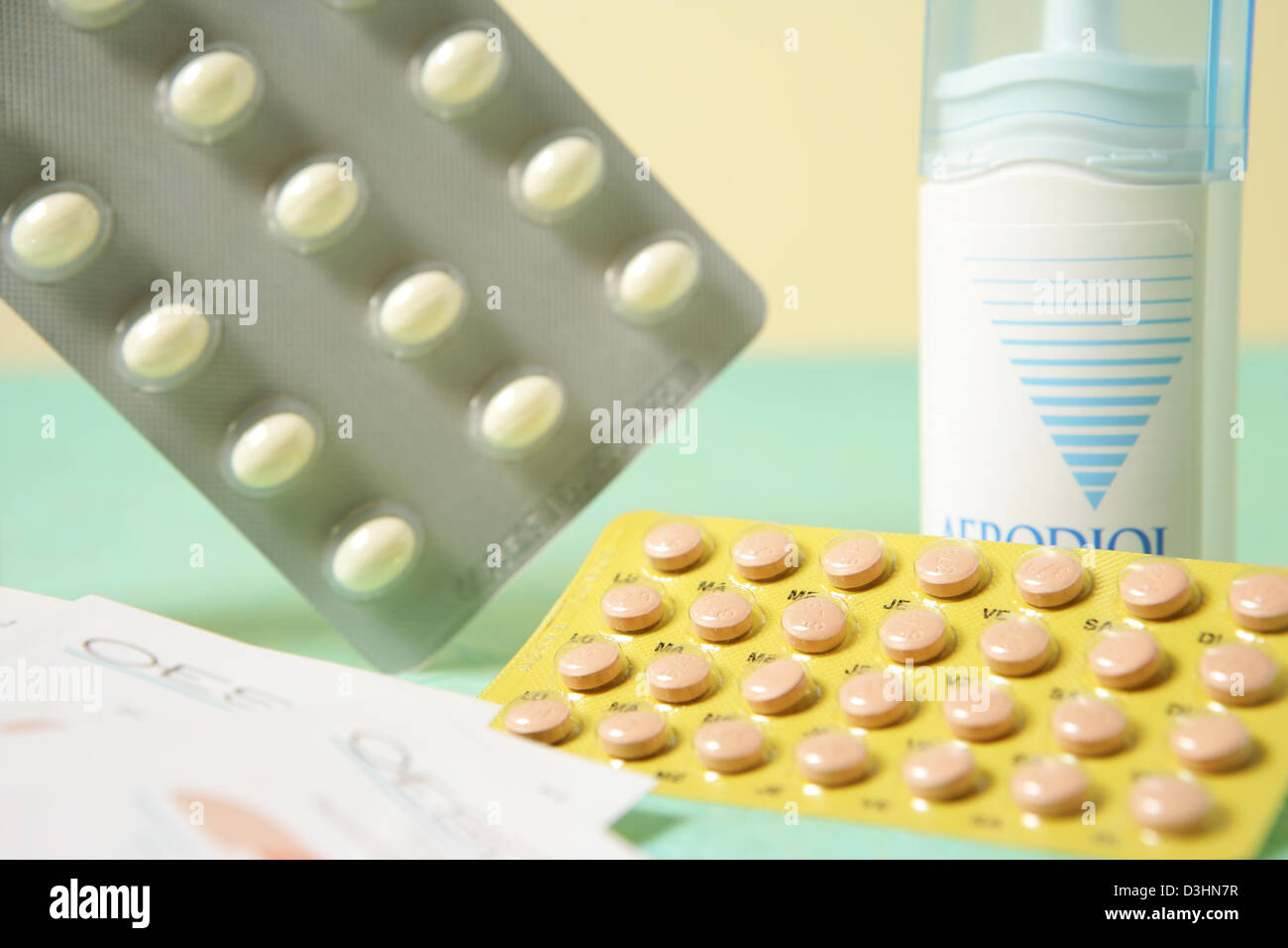 Hormone replacement therapy patches hi-res stock photography and images ...