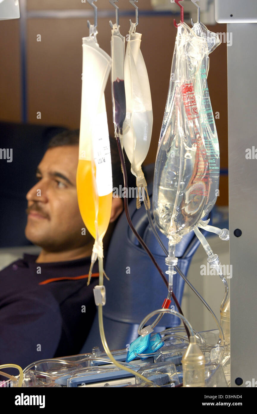 Transfusions of human plasma hi-res stock photography and images - Alamy
