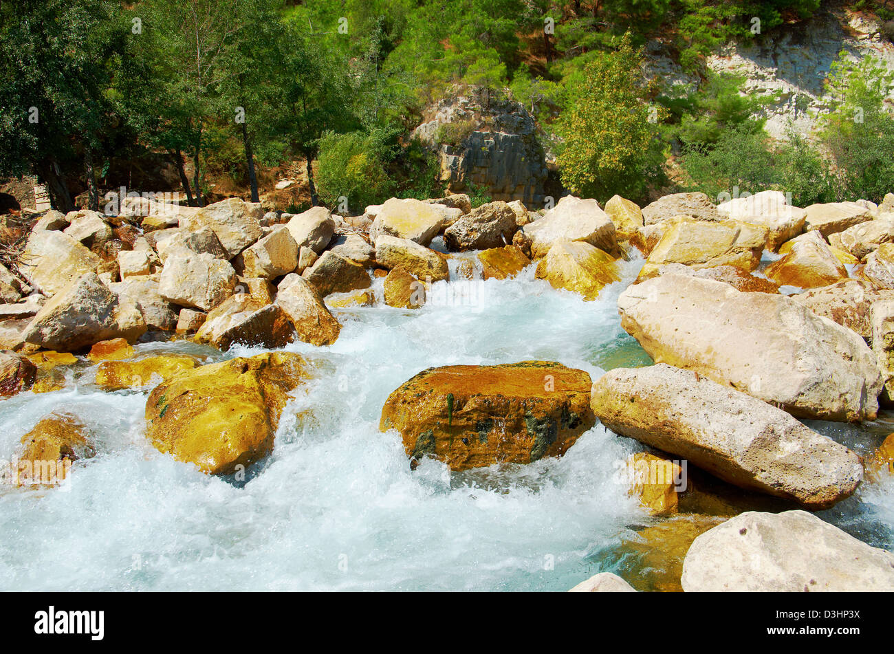 mountain river. Turkey Stock Photo - Alamy