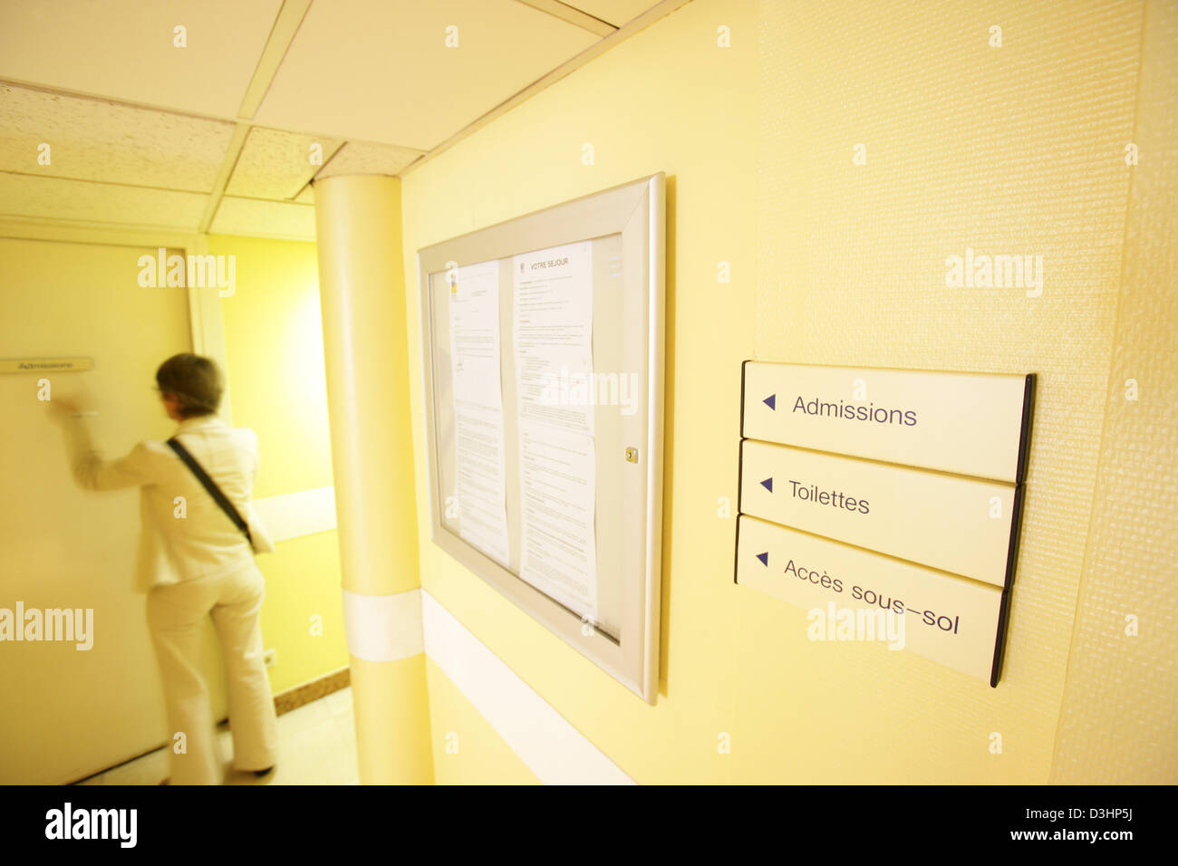 INTERIOR OF A HOSPITAL Stock Photo - Alamy