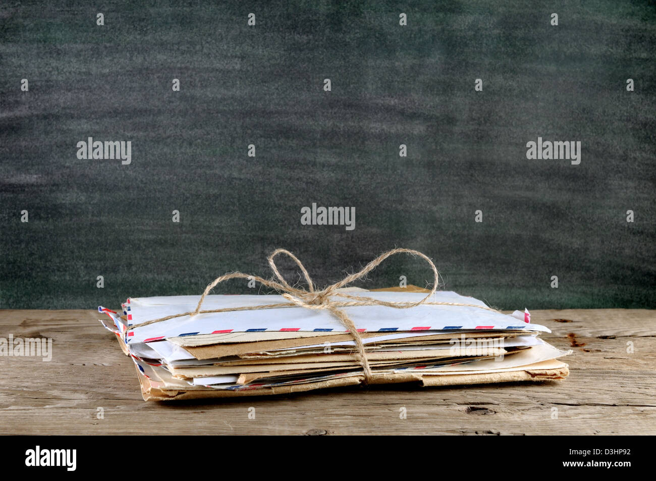 Pile old postal paper hi-res stock photography and images - Alamy