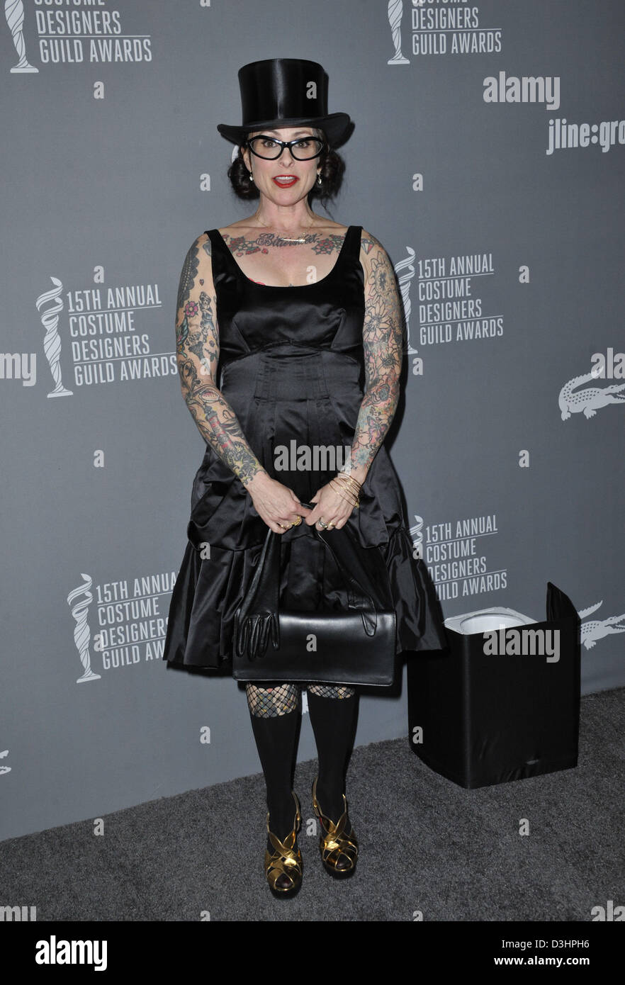 Los Angeles, California, U.S. Feb. 19, 2013. Julie Voger attending the ...