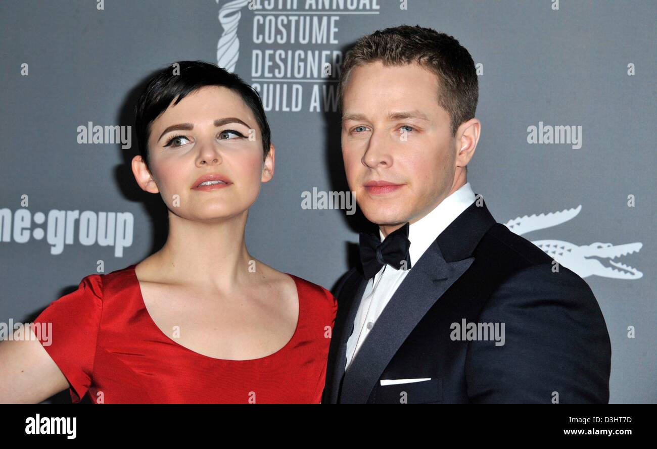 Beverly Hills, CA. USA. February 19, 2013. Ginnifer Goodwin, Josh ...