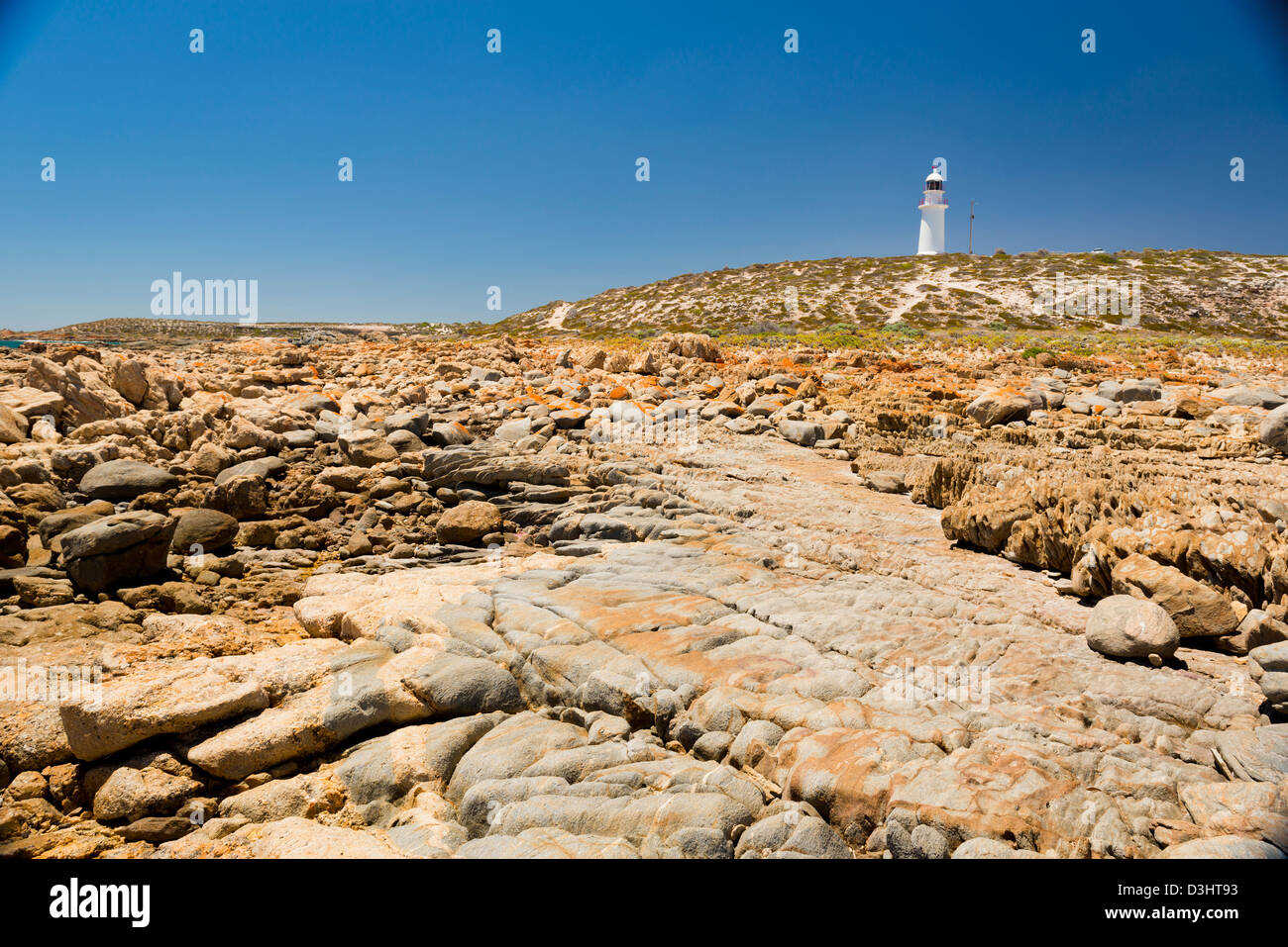 Corny point lighthouse yorke peninsula hi-res stock photography and ...