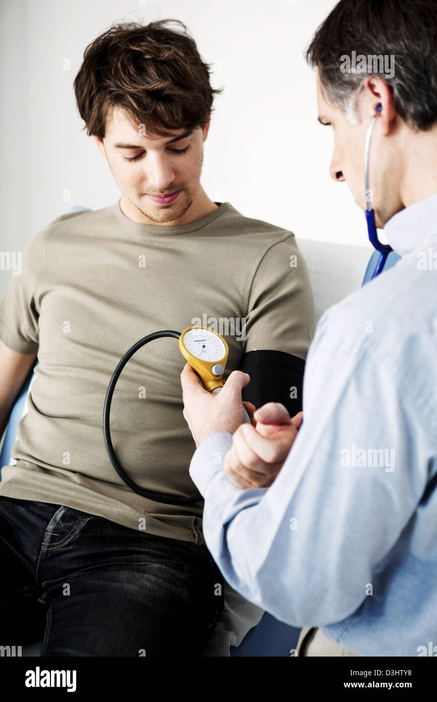 BLOOD PRESSURE, MAN Stock Photo - Alamy