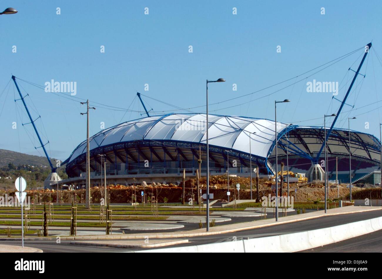 (dpa) - A view of the Algarve Stadium in Loule, near Faro, southern ...
