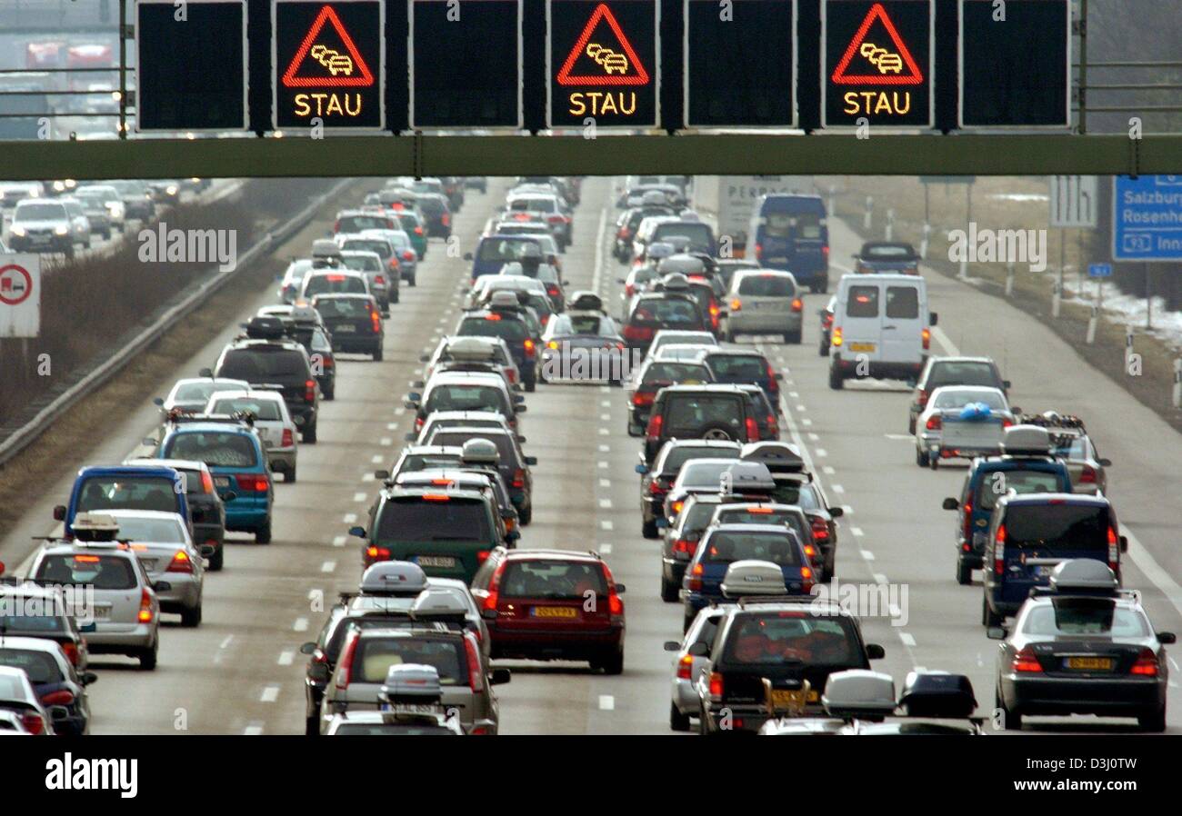 Human interest hum holidays or vacations transport autobahn motorway ...