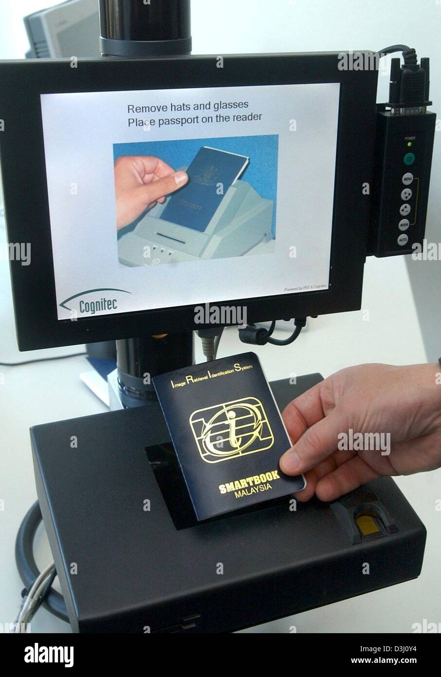 Biometric Passport Scanner Stock Photos & Biometric Passport Scanner ...