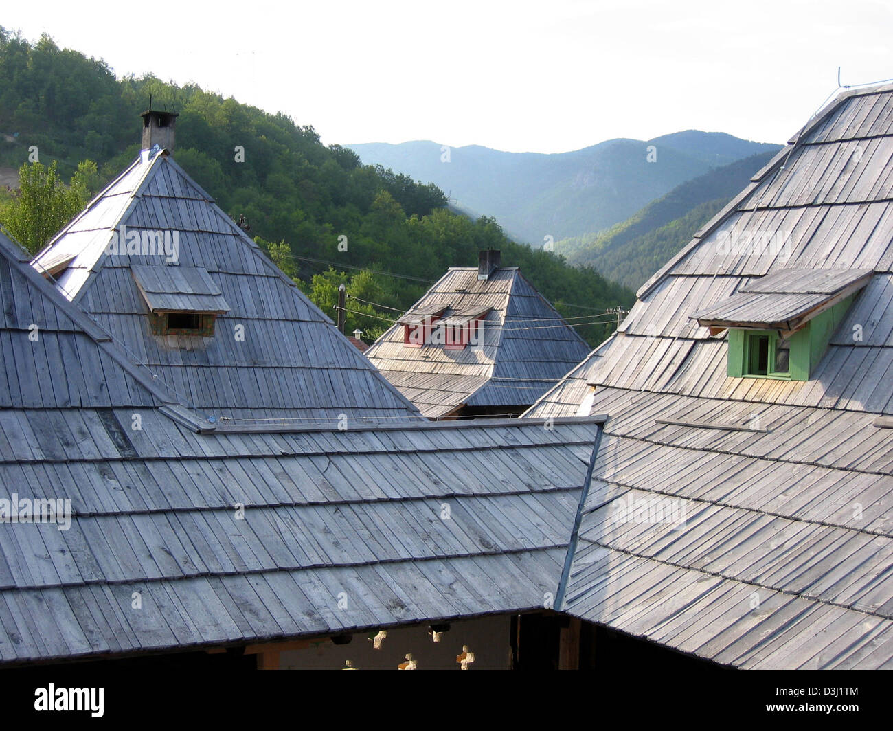 Traditional bosnian houses hi-res stock photography and images - Alamy