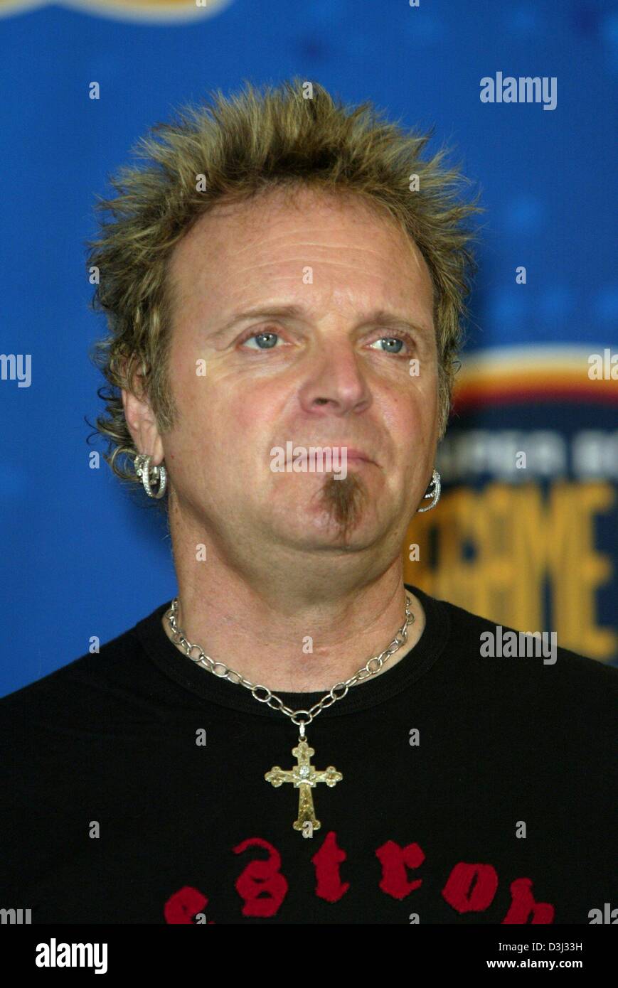(dpa) - Joey Kramer, drummer of the US rock group Aerosmith, attends a ...