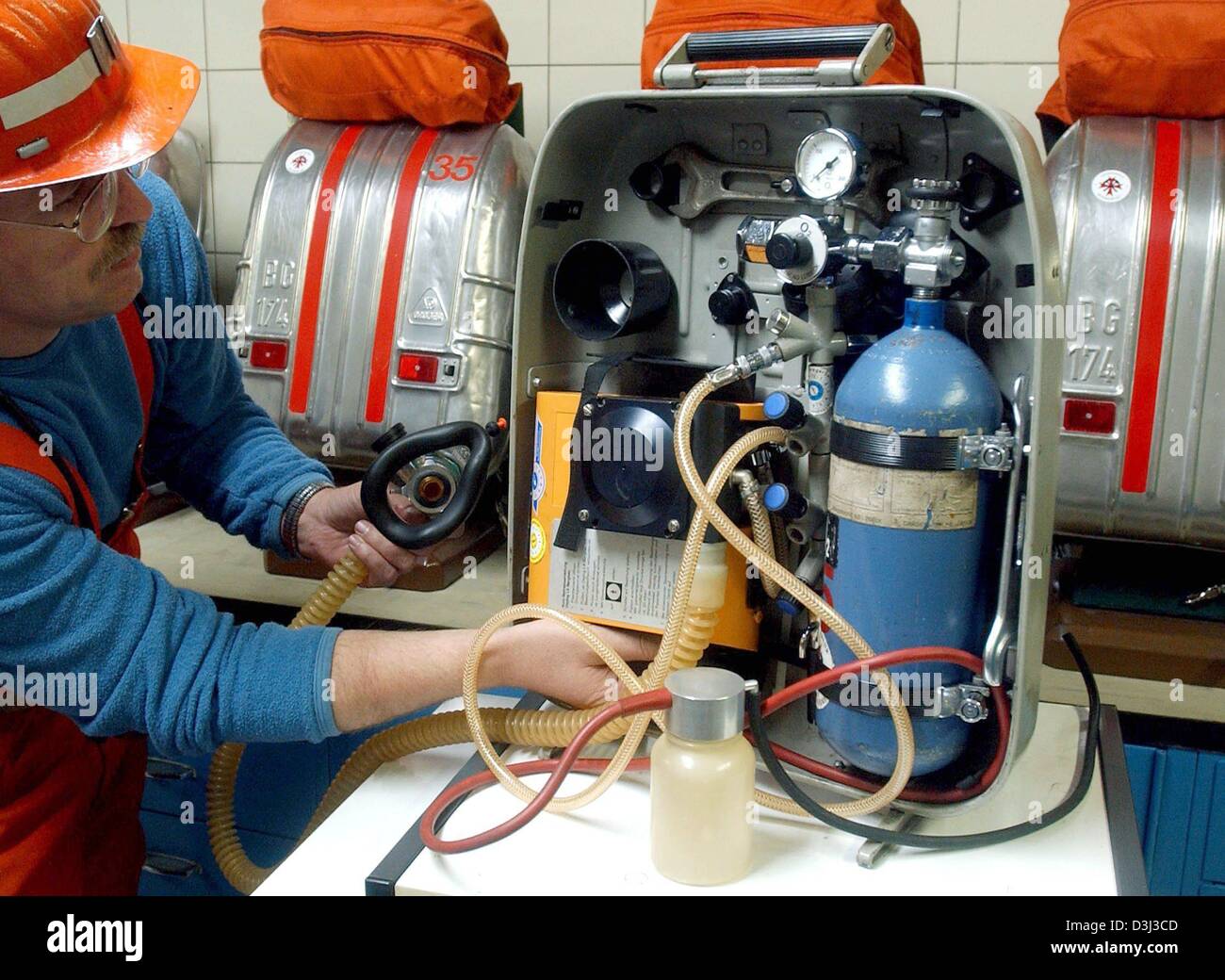 Mine Rescue Equipment High Resolution Stock Photography and Images - Alamy