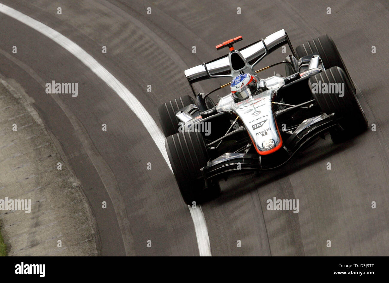 (dpa) - The picture shows Finnish Formula One driver Kimi Raikkonen of ...