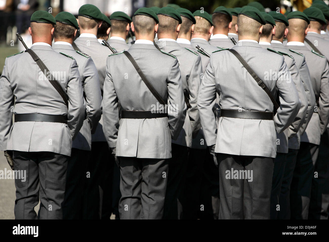 Politics pol defence uniform ceremony file cap germany hi-res stock ...