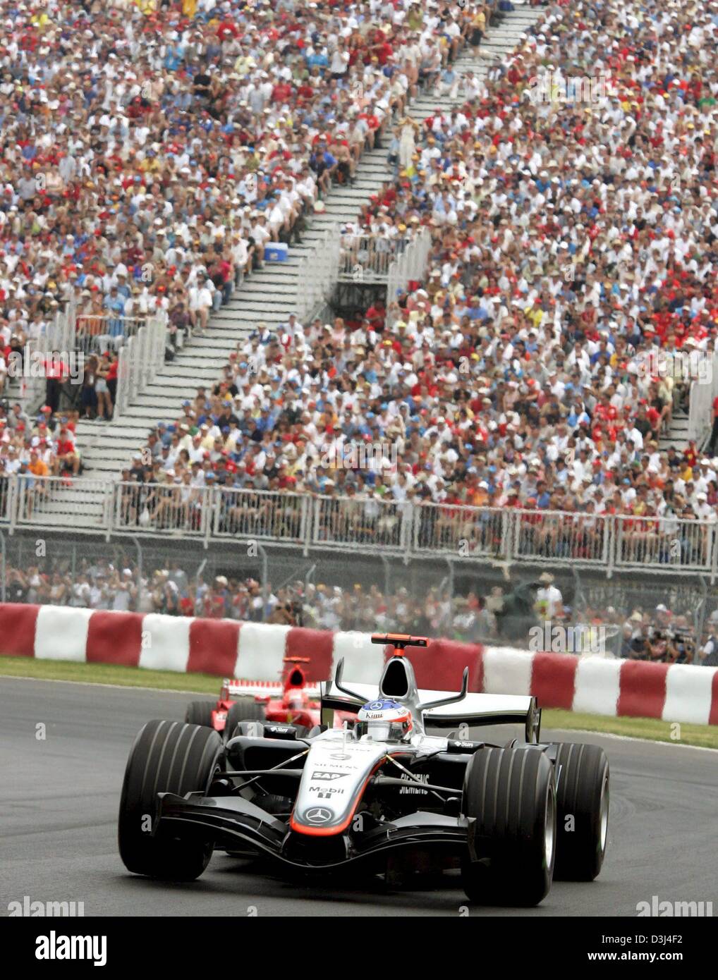 Finnish kimi raikkonen mclaren car hi-res stock photography and images ...