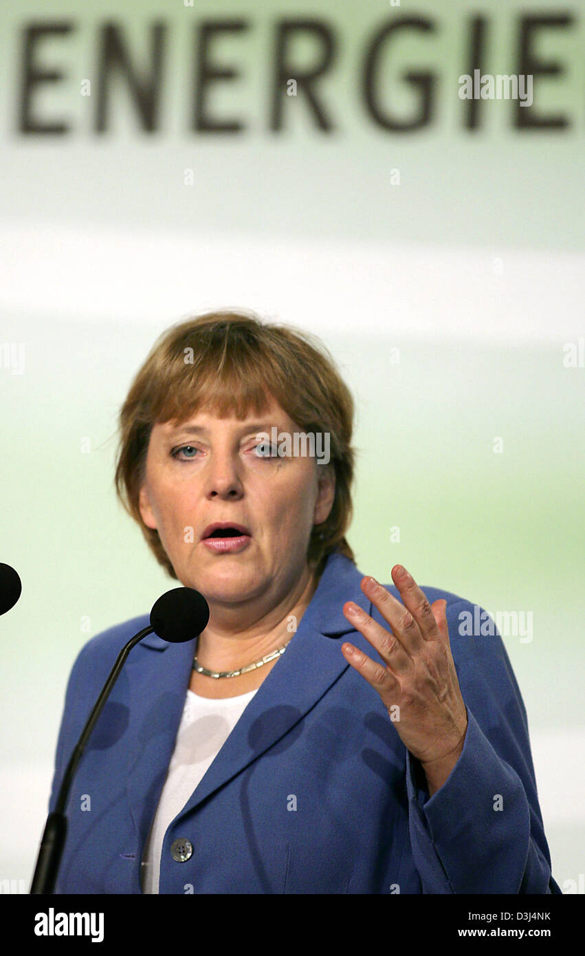 The Chairwoman of the German Christian Democratic Party (CDU) Angela ...