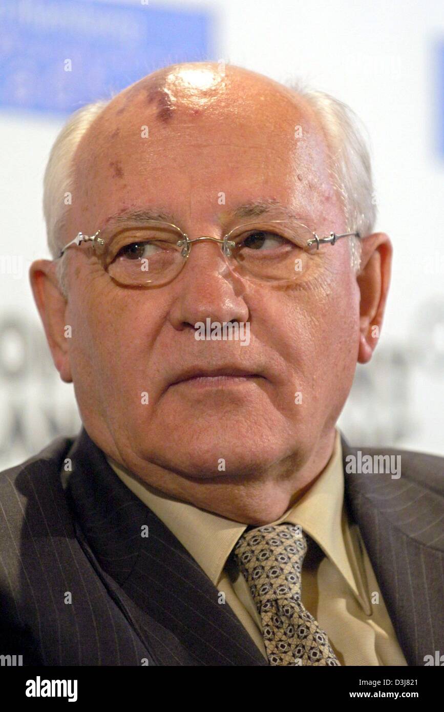 (dpa) - Mikhail Gorbachev, former President of the Soviet Union ...