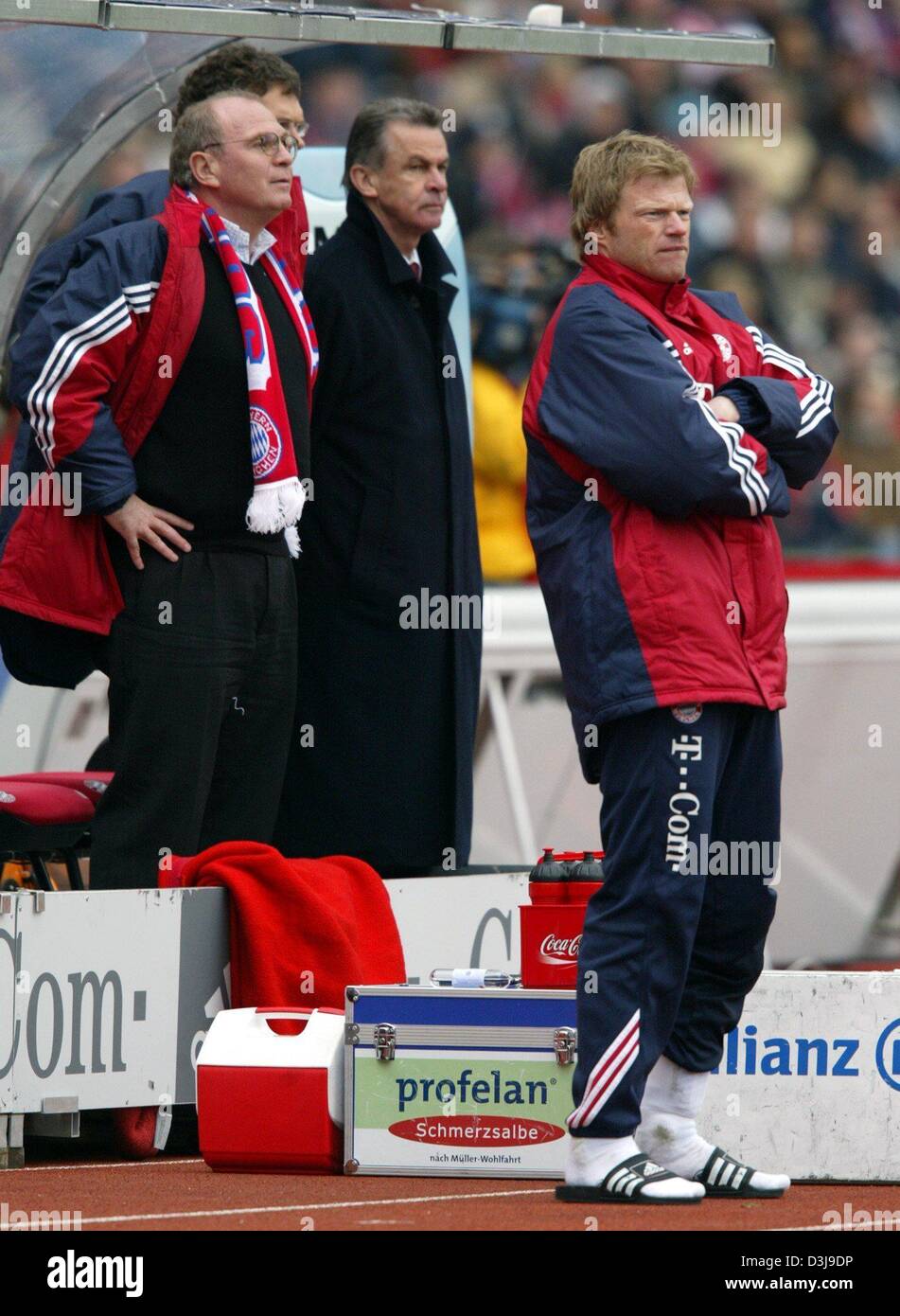 Ottmar hitzfeld coach michael henke hi-res stock photography and images ...