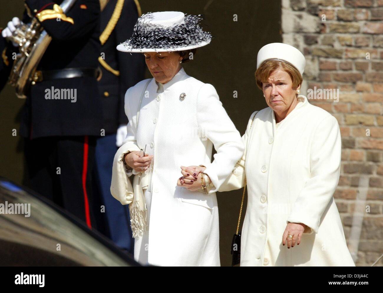 After the funeral service the princess hi-res stock photography and ...