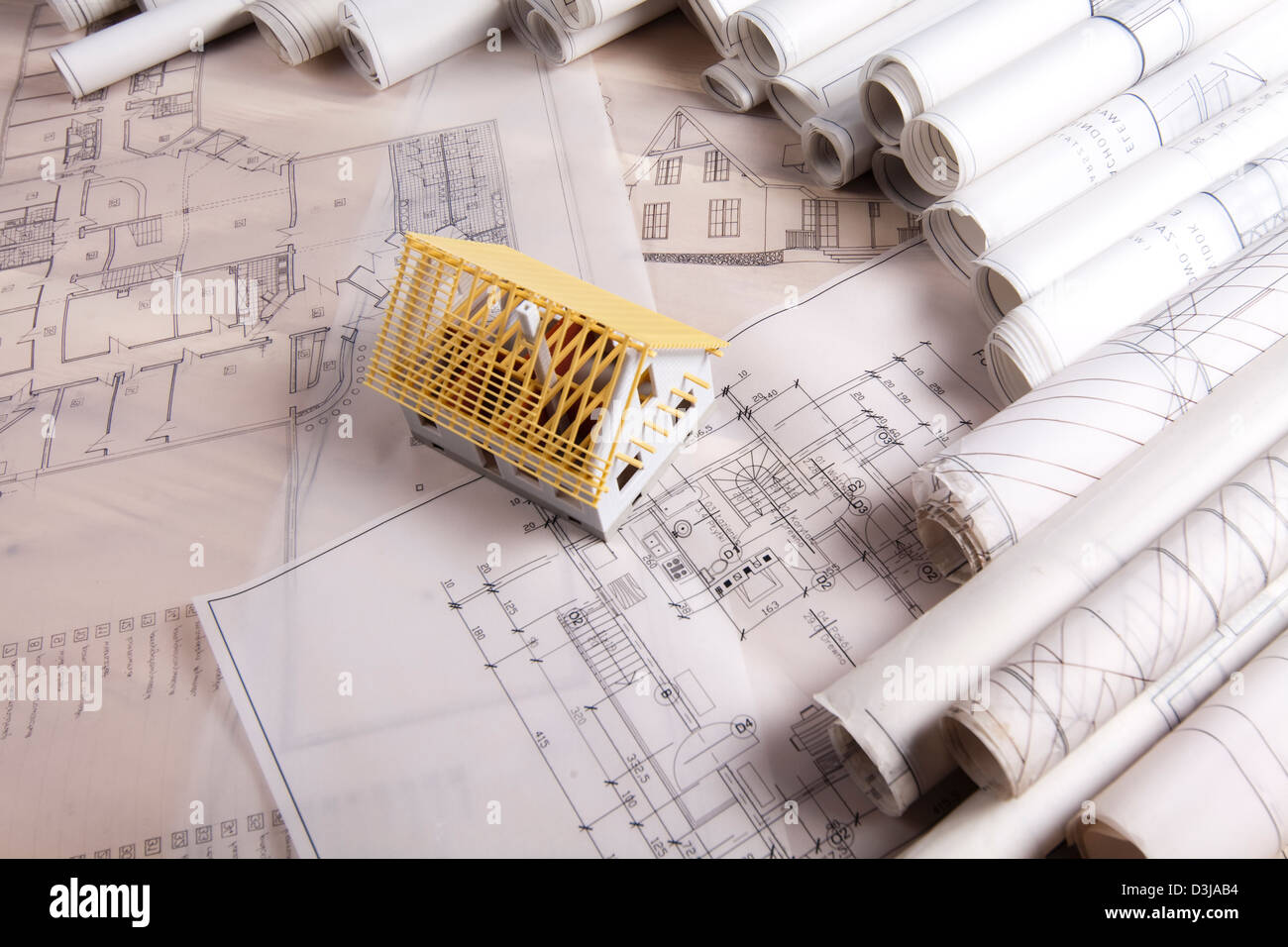 Architecture project building Stock Photo - Alamy