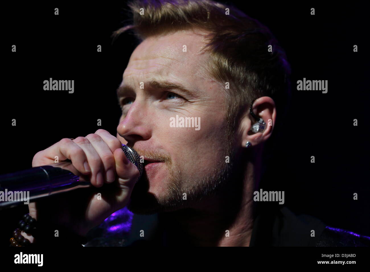 Berlin, Germany, 19th February 2013. Irish singer Ronan Keating ...