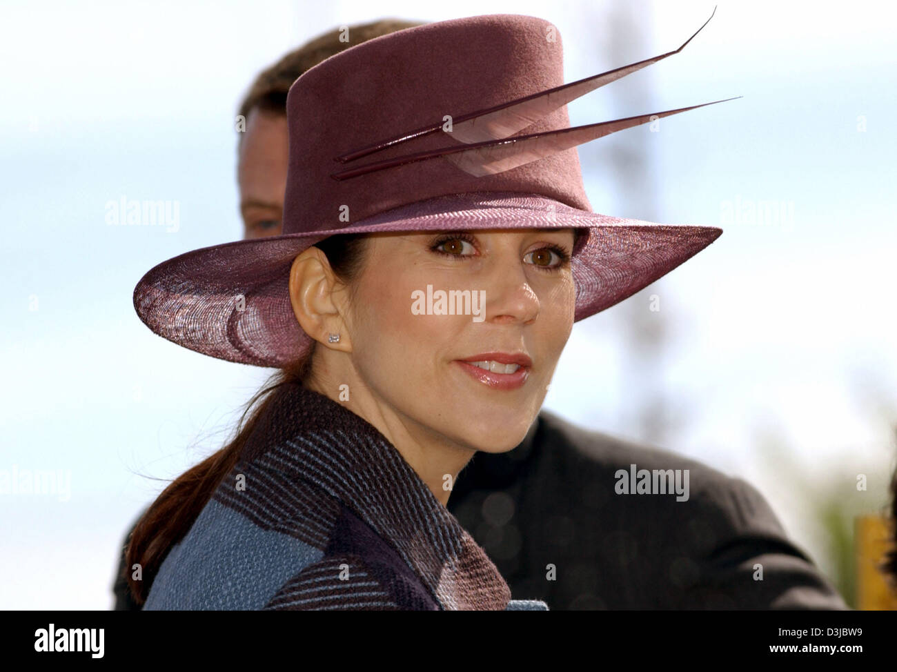 Human interest hum people smiling royals hat denmark hi-res stock ...