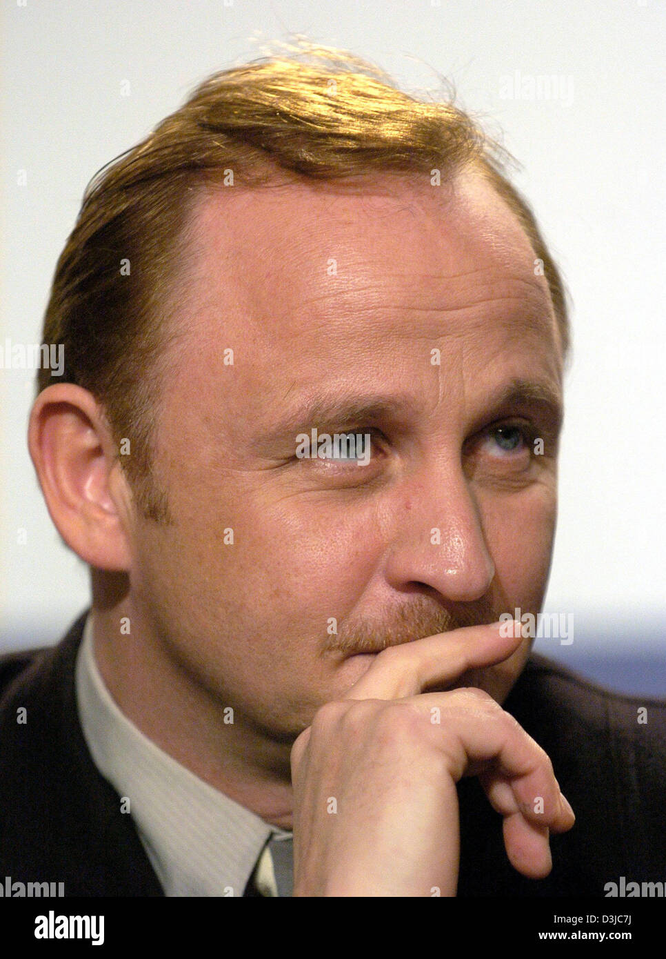 (dpa) - German actor Alexander Held pictured during a press conference ...