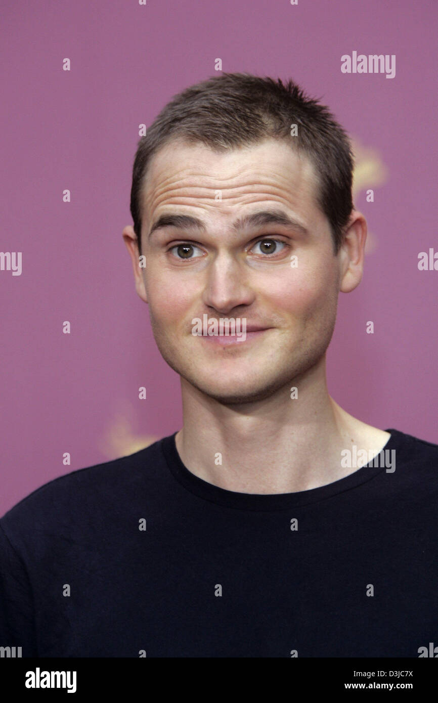 (dpa) - German actor Fabian Hinrichs pictured during the presentation ...