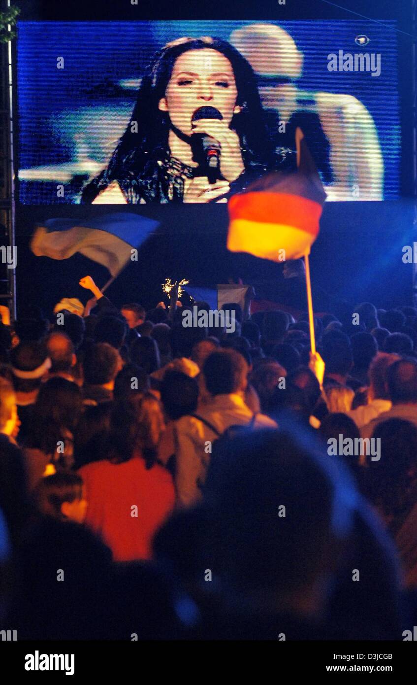 Arts culture entertainment ace music singing female microphone flag ...