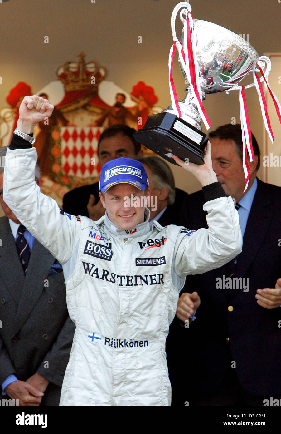 (dpa) - Finnish Formula One driver Kimi Raikkonen of McLaren Mercedes ...