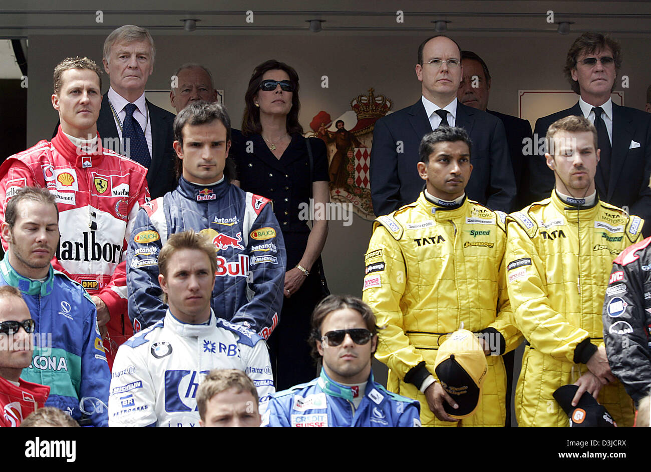Celebrities formula one monaco grand hi-res stock photography and ...