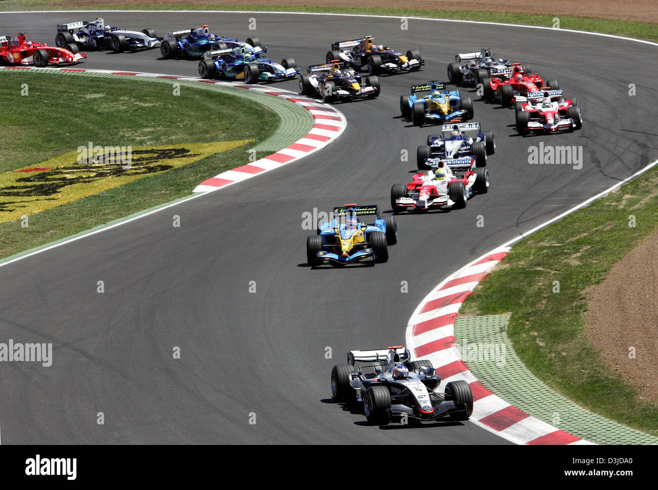 (dpa) - Finnish Formula One driver Kimi Räikkönen of McLaren Mercedes ...