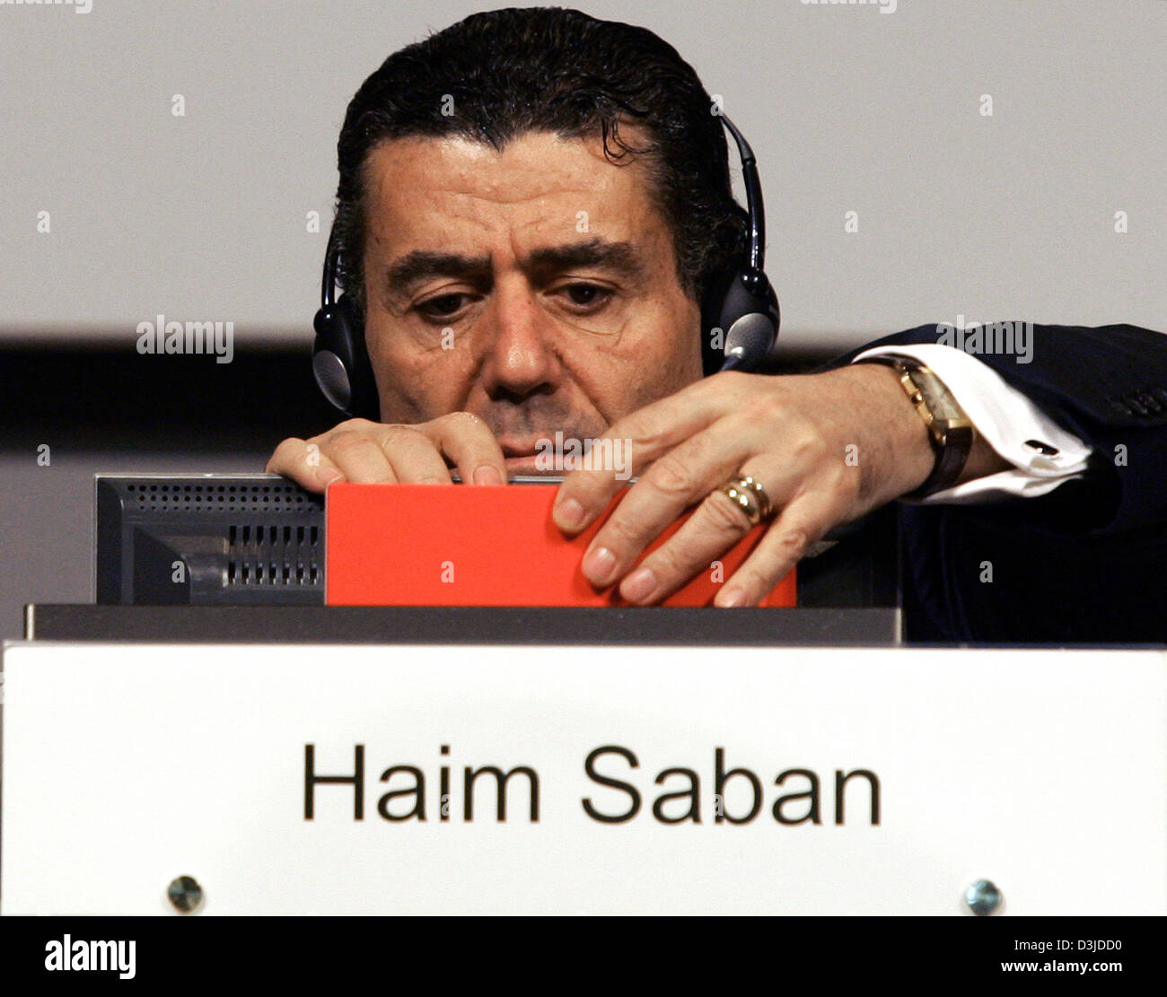 (dpa) - ProSiebenSat.1 Media AG supervisory board chief Haim Saban ...