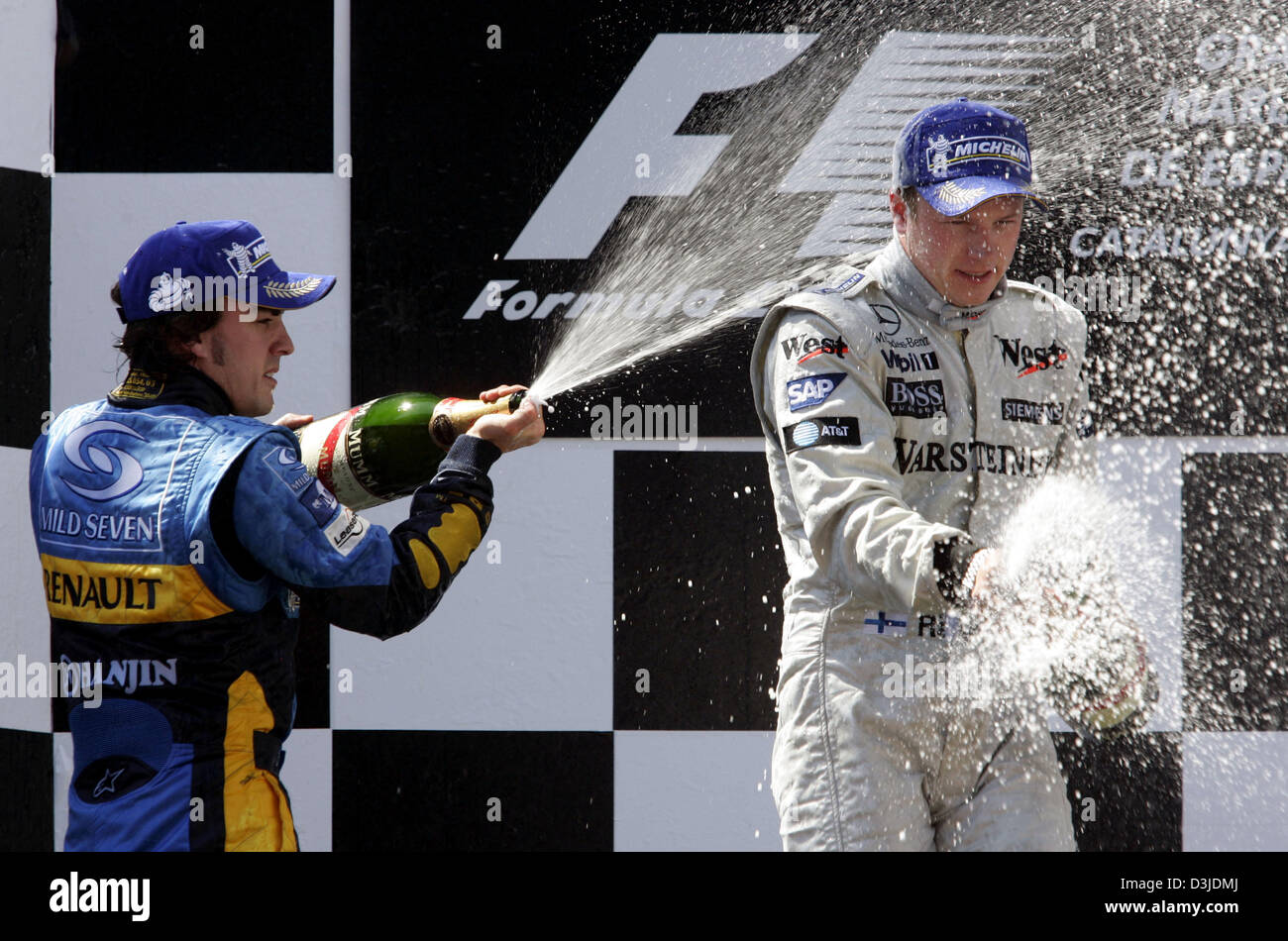 Podium with champagne formula 1 hi-res stock photography and images - Alamy