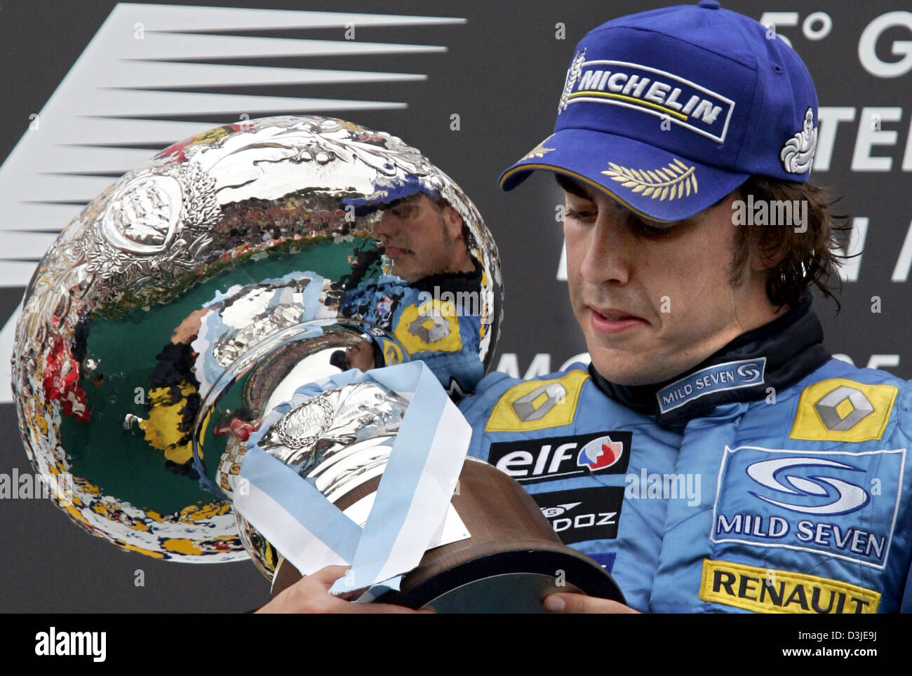 Fernando alonso trophy hi-res stock photography and images - Alamy