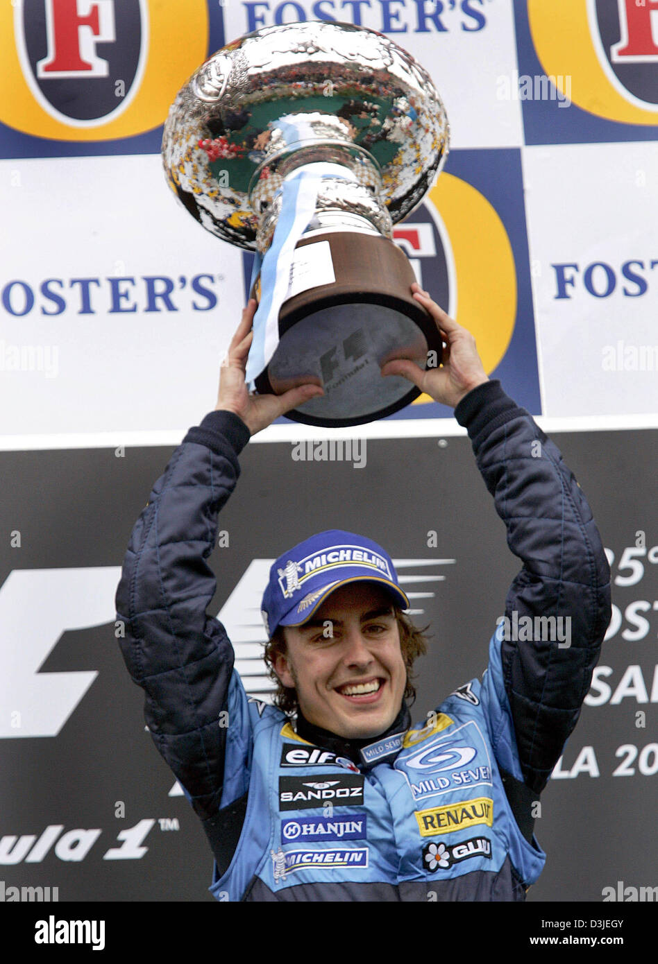 Fernando alonso trophy hi-res stock photography and images - Alamy