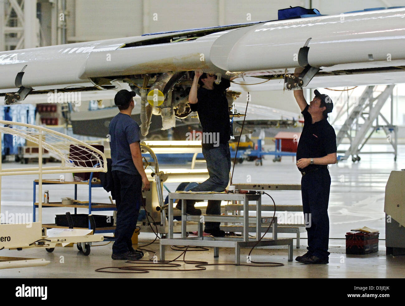 Airbus a380 flight test aircraft hi-res stock photography and images ...