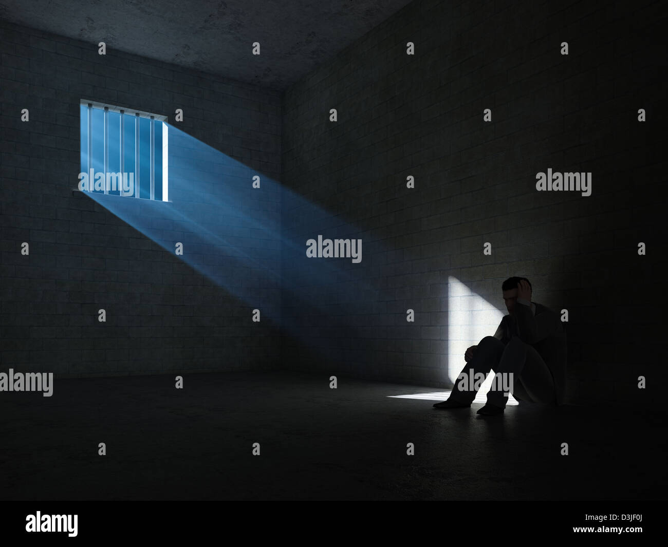 Prison cell window hi-res stock photography and images - Alamy