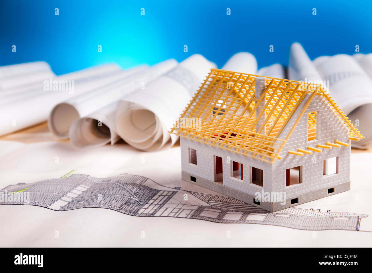 Architecture project building Stock Photo - Alamy