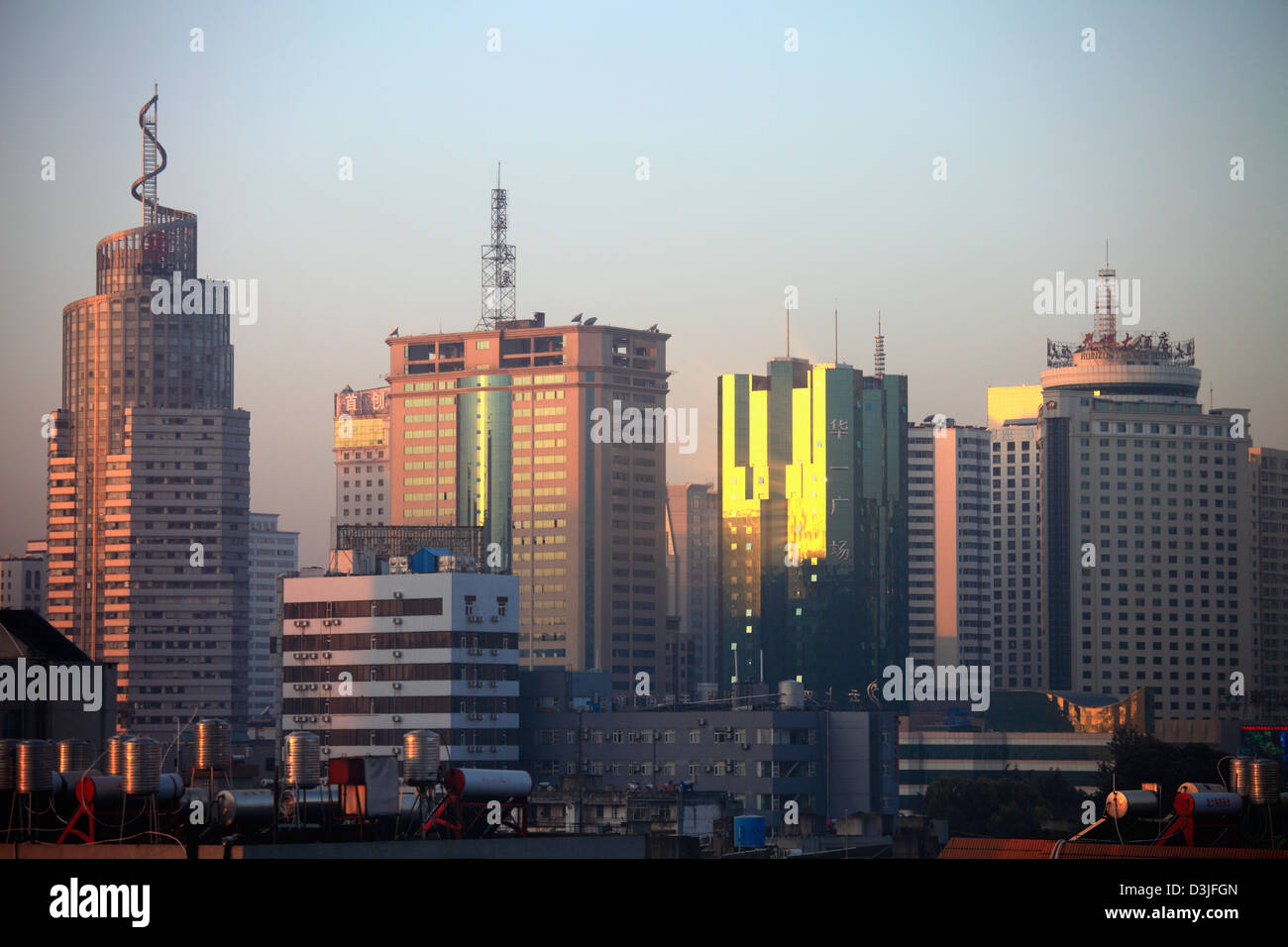 China, Yunnan, Kunming, skyline, modern architecture Stock Photo - Alamy