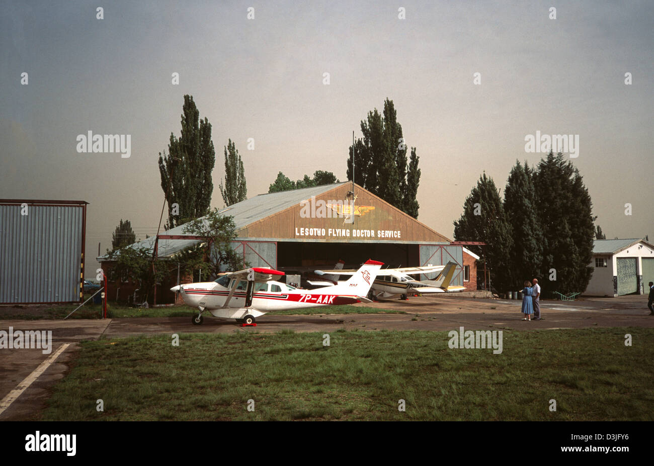 Lesotho Flying Doctor Service Airport, Maseru. Lesotho Stock Photo - Alamy