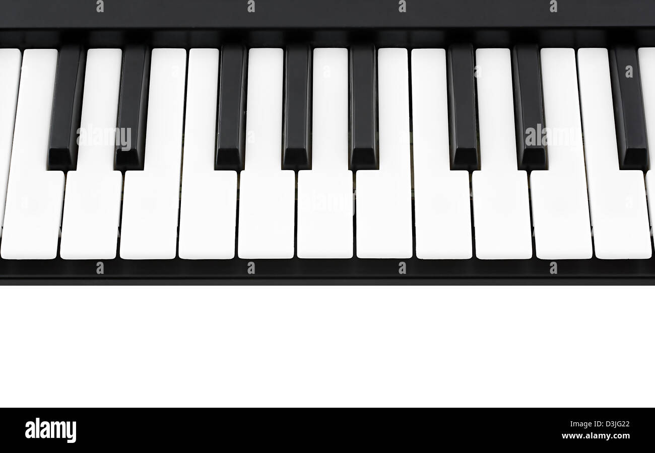 Octave keyboard hi-res stock photography and images - Alamy