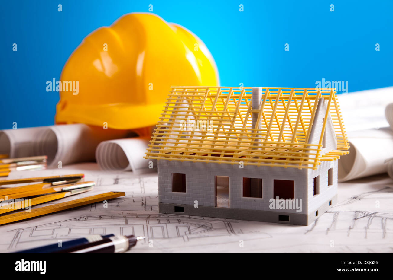 Architecture project building Stock Photo - Alamy