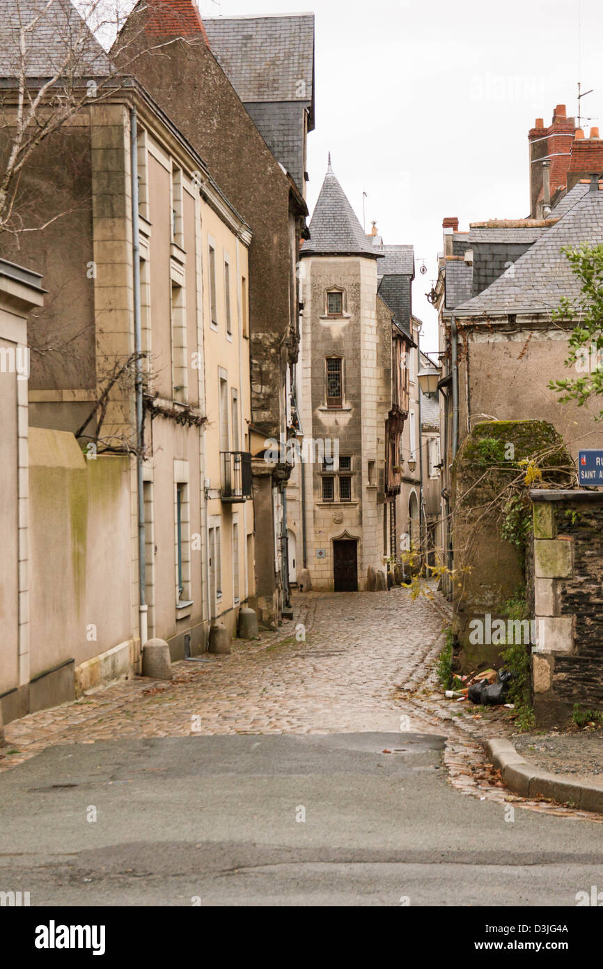 Old French street Stock Photo - Alamy
