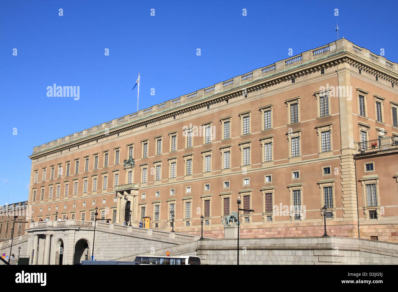 Stockholm, Sweden. Famous Swedish Royal Palace (Stockholms slott) at ...