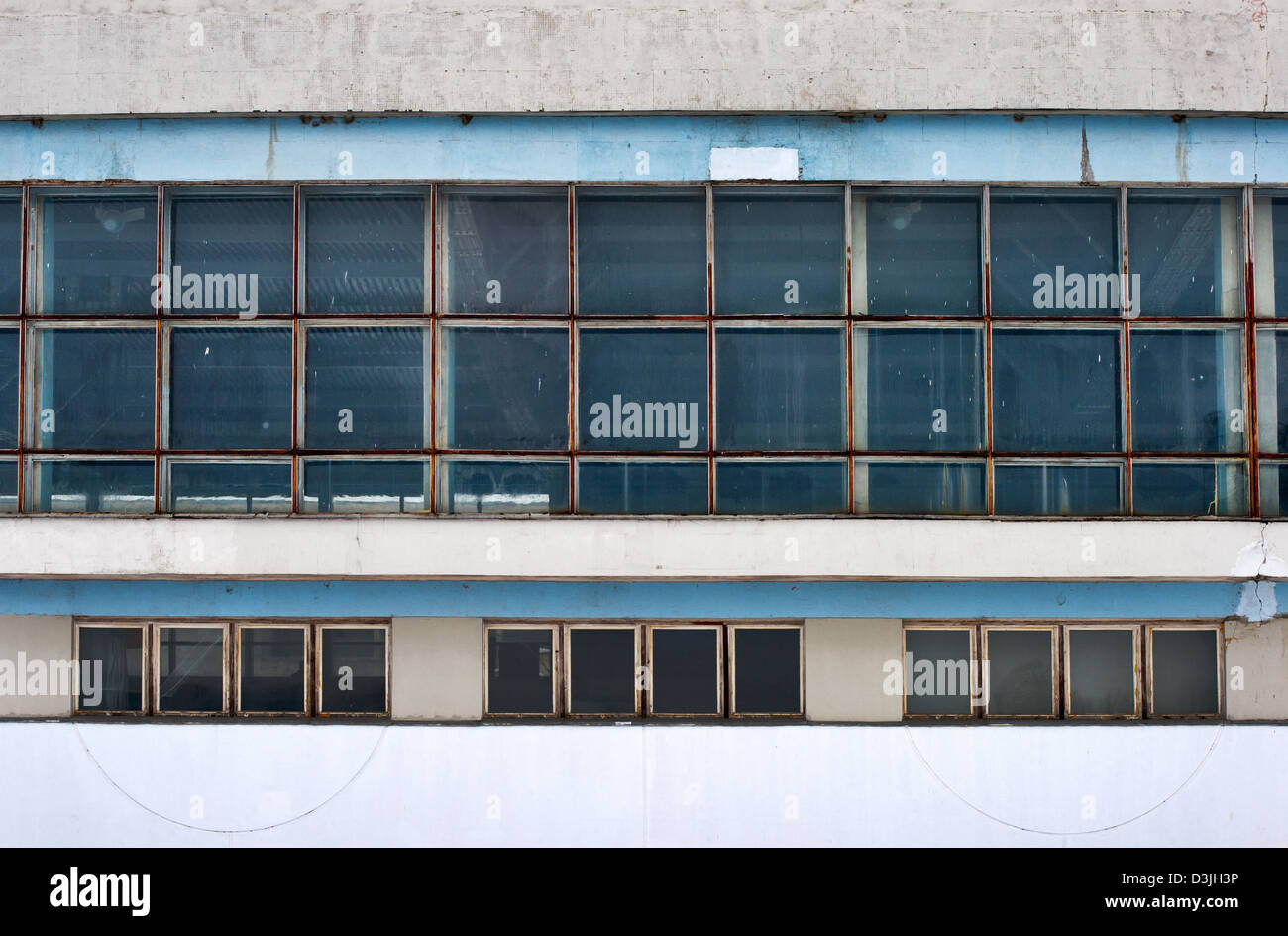 old Soviet factory Stock Photo - Alamy